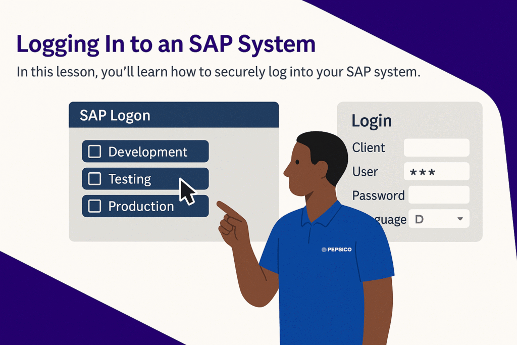 Demonstration: How to Log into the SAP ERP System - Isaac Manuel - SAP ...