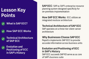 Understanding SAP ERP Central Component (ECC) - Isaac Manuel