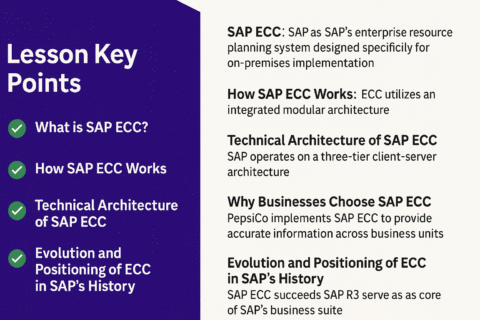 Understanding SAP ERP Central Component (ECC) - Isaac Manuel