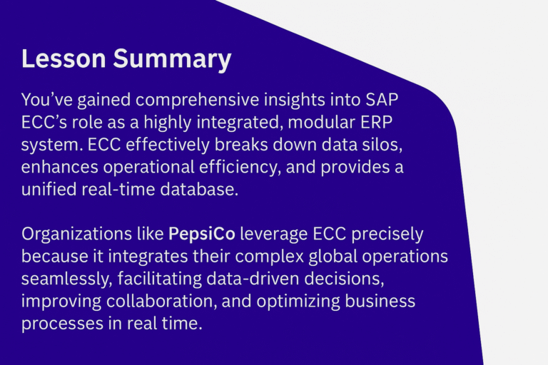Understanding SAP ERP Central Component (ECC) - Isaac Manuel