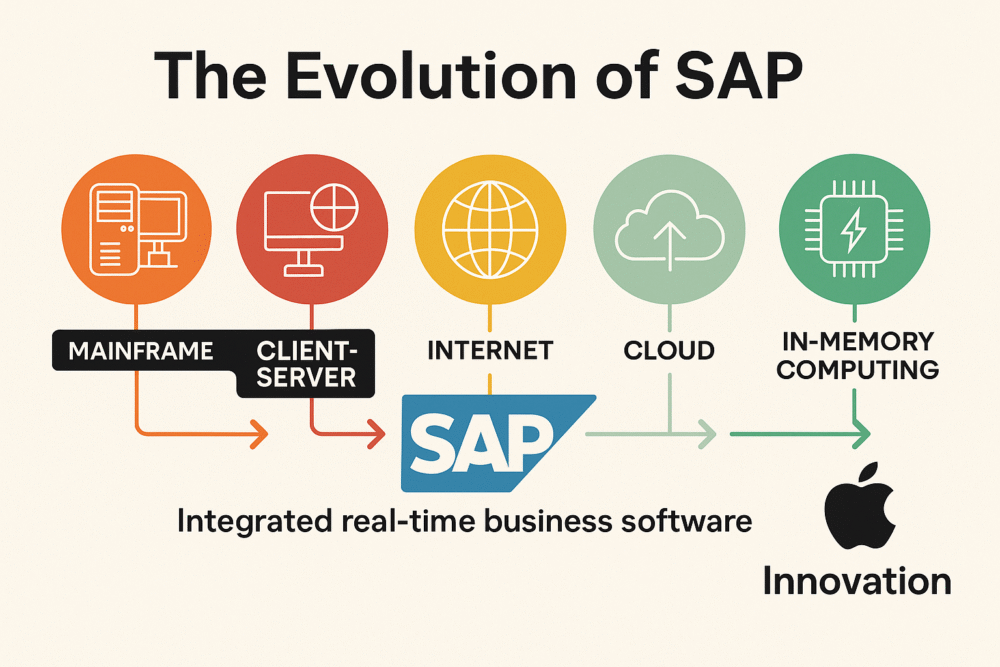 Evolution and History of SAP - Isaac Manuel - SAP S/4HANA Cloud Course