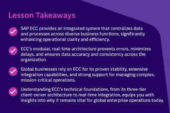 Understanding SAP ERP Central Component (ECC) - Isaac Manuel