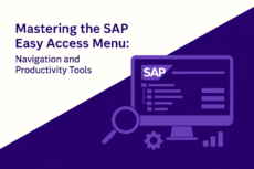 Demonstration: Mastering the SAP Easy Access Menu: Navigation and ...