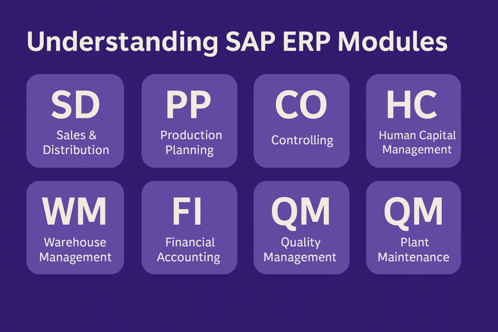 Core Modules of SAP ERP: A Practical Overview with PepsiCo Examples ...
