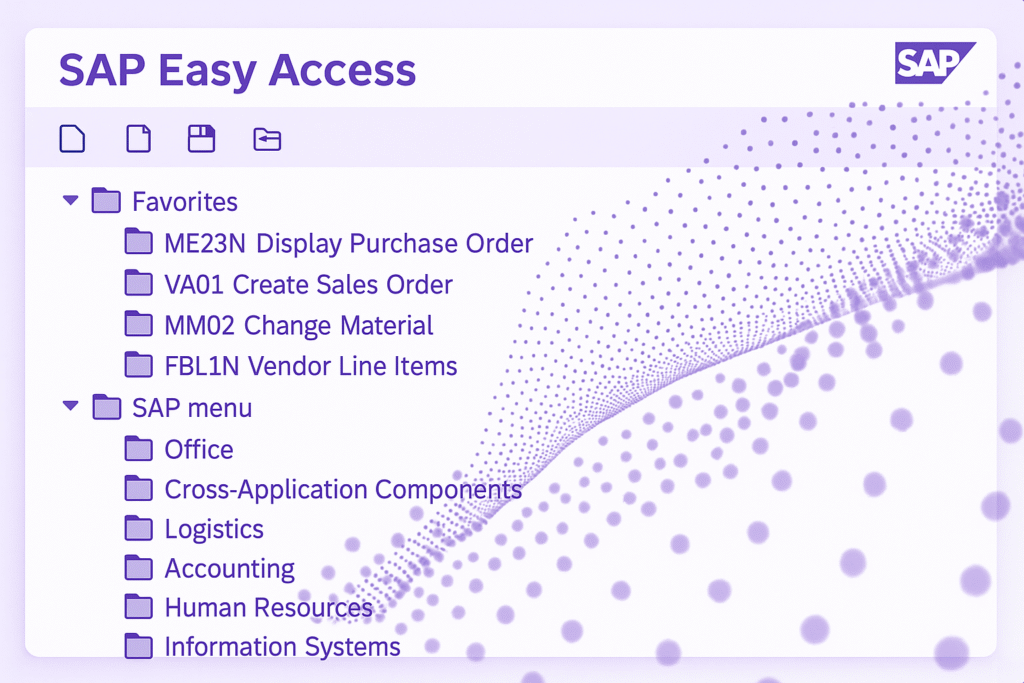 Demonstration: Personalizing SAP: Change Theme, User Menu, and adding ...