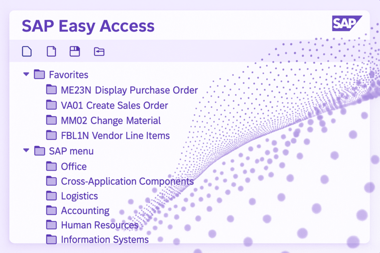 Demonstration: Personalizing SAP: Change Theme, User Menu, and adding ...